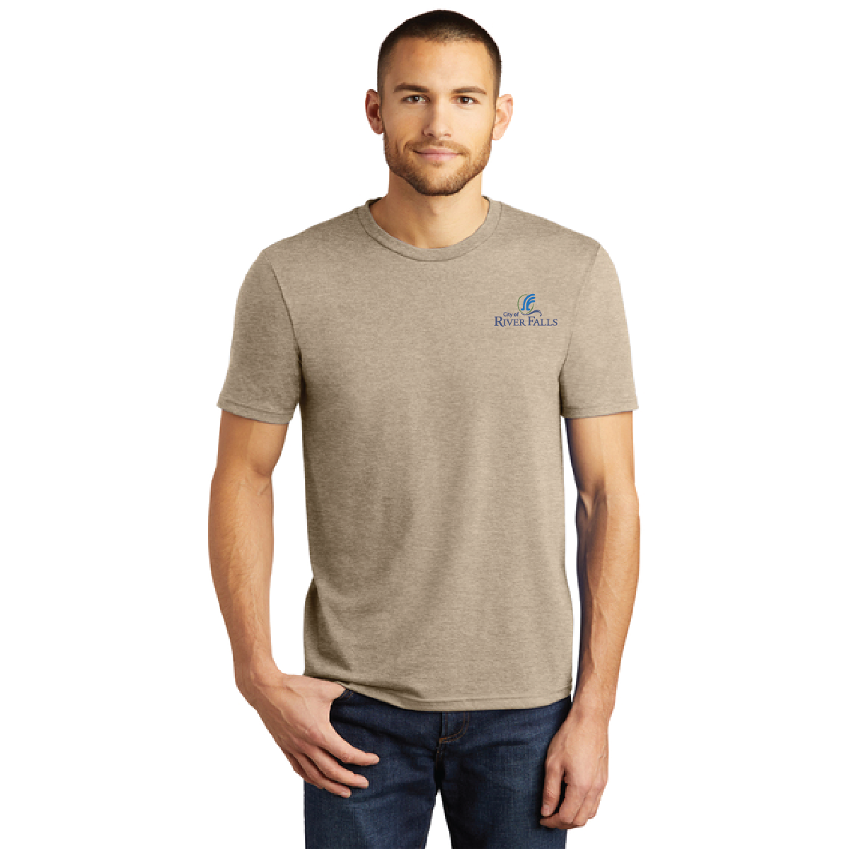 City of RF District Tri Blend T-Shirt – River City Stitch