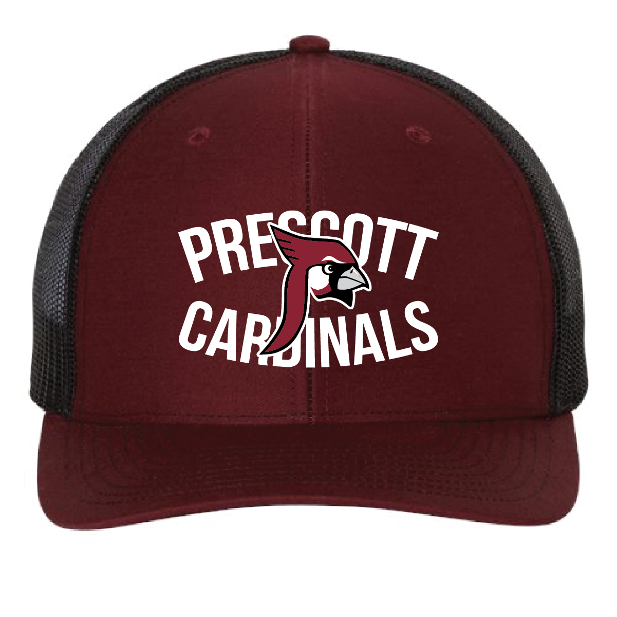 Prescott Retail Online Richardson - Snapback Trucker Cap - Cardinal/Bl ...
