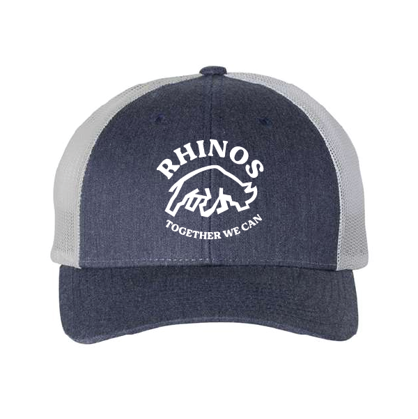 Rhinos Foundation Richardson Low Pro Trucker Cap – River City Stitch