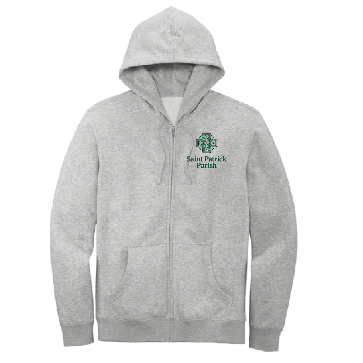Saint Patrick Parish Full Zip Sweatshirt – River City Stitch