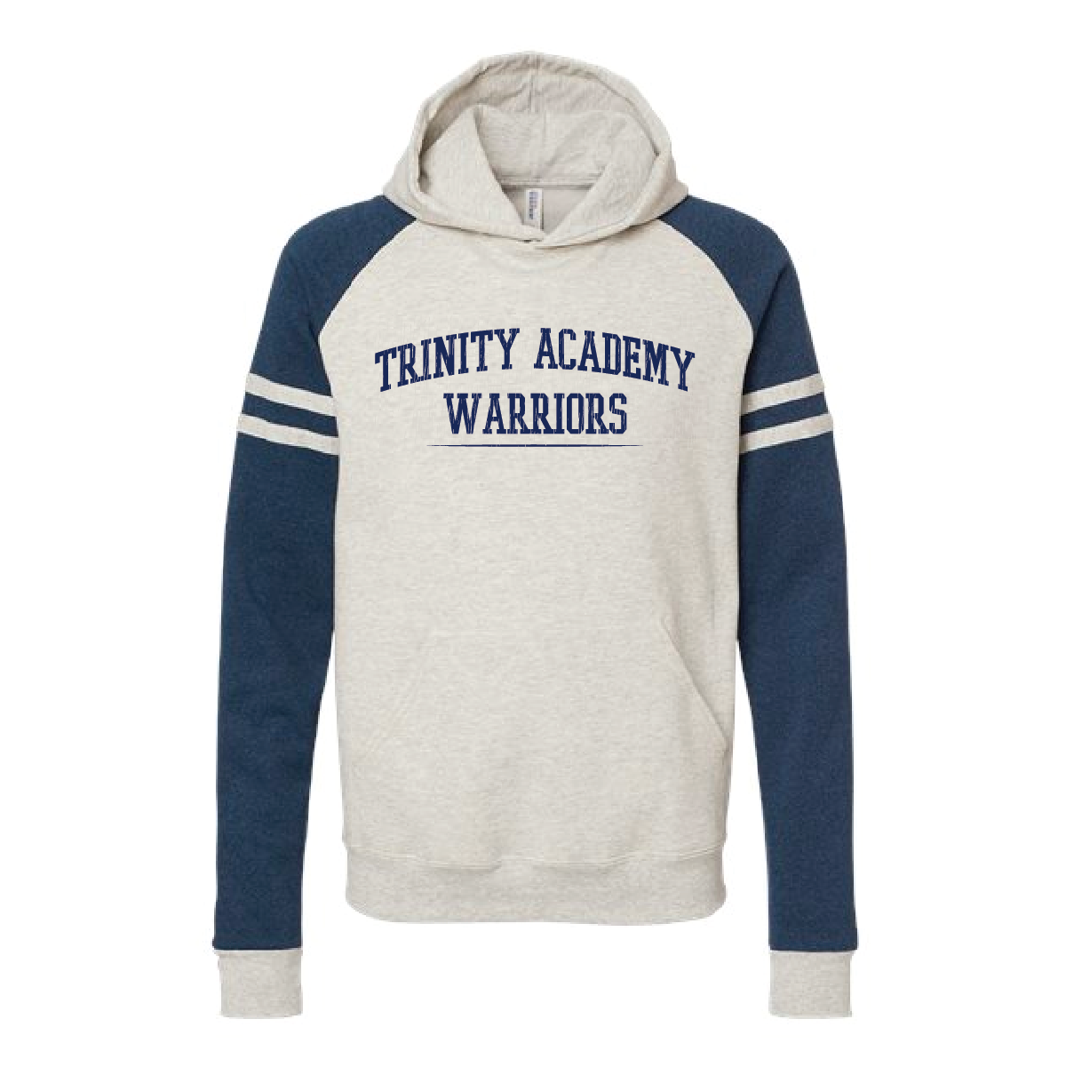 Trinity Academy Varsity Colorblocked Raglan Hooded Sweatshirt – River ...